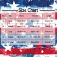 3/4 Sleeve America Flag Cardigan for Women Soft Chiffon Beach Wear ...