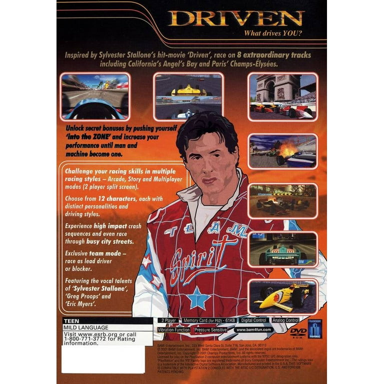 Driven 2001 Dvd