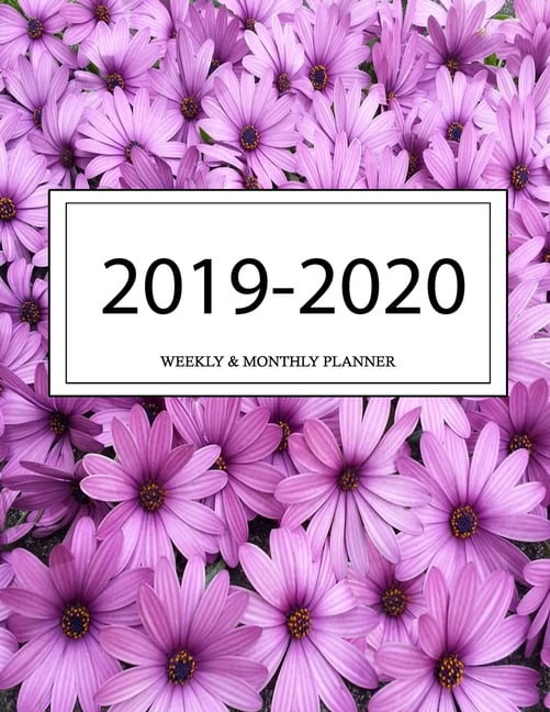 2020 - 2021 Weekly And Monthly Planner: Calendar Schedule + Organizer ...