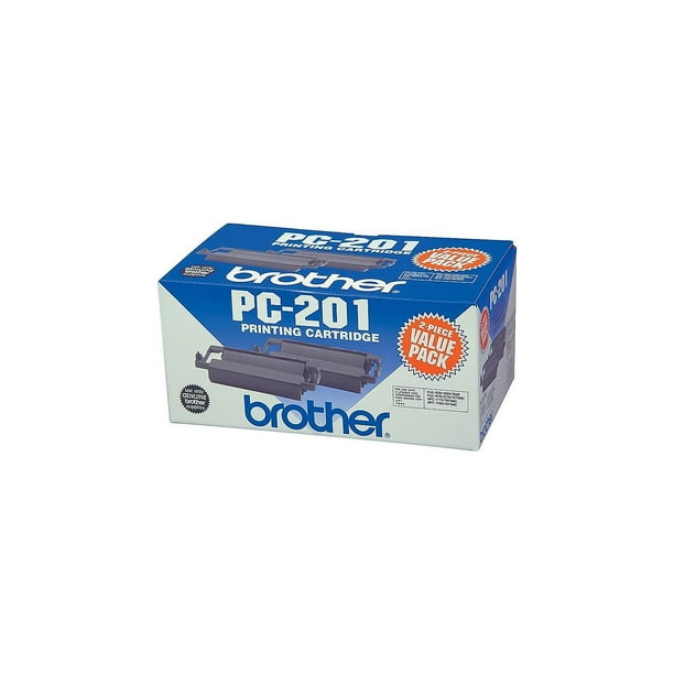 Brother PC 201 Black Fax Cartridges Standard 2/Pack (PC201-2PK) 444718 ...