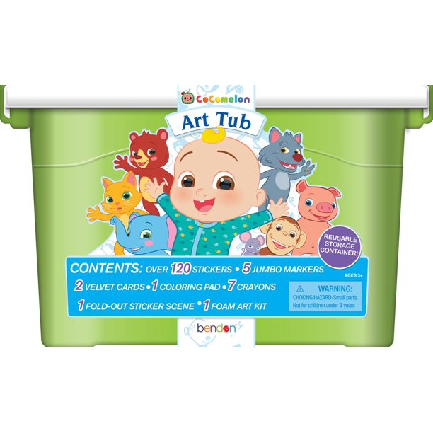 Bendon CoComelon Art Set (137 Pieces) - Walmart.com