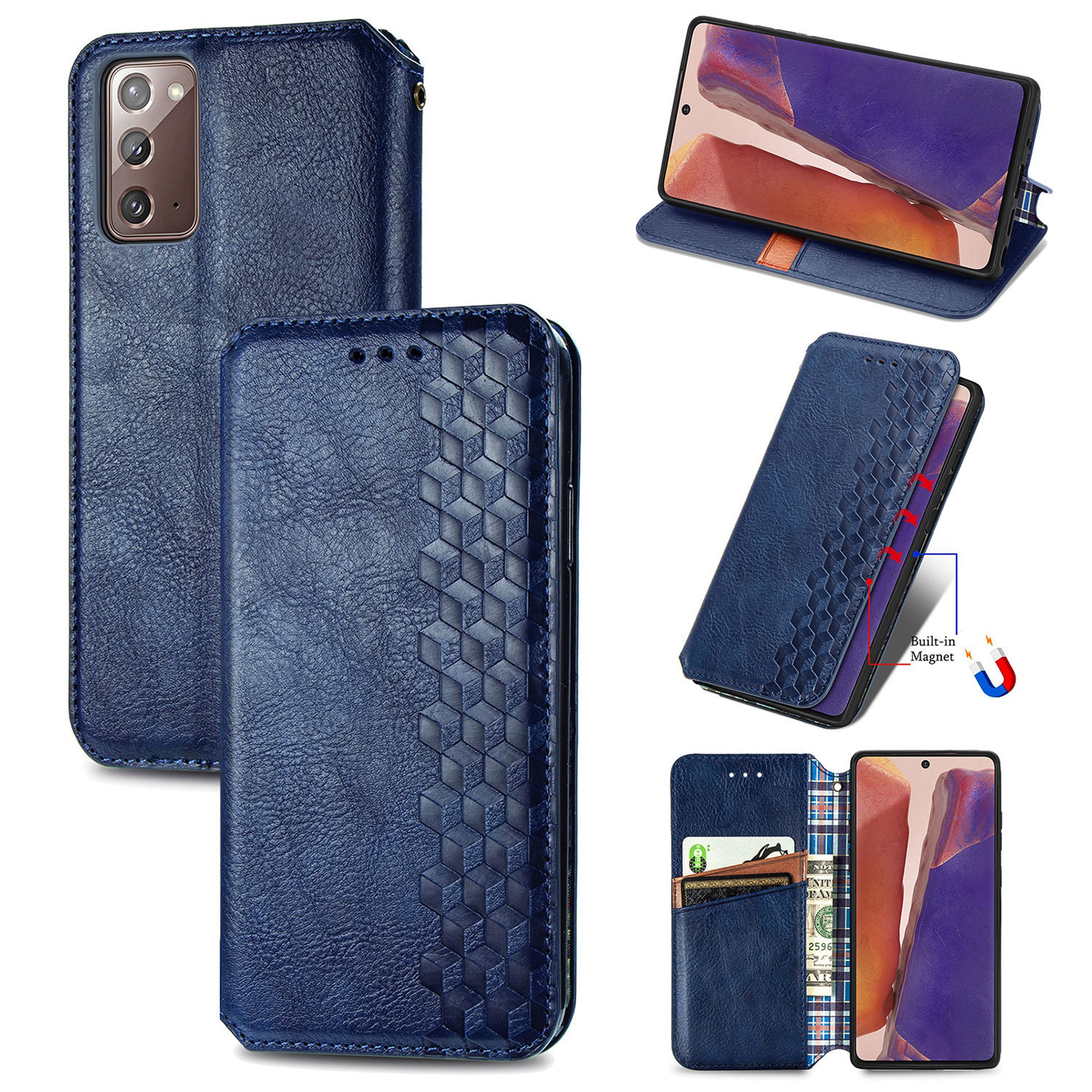 Dteck Case For Samsung Galaxy Note 20 Ultra(6.9 inches),Luxury Leather ...