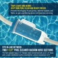 U.S. Pool Supply Professional in-line Pool Leaf Canister with Large ...