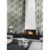 Advantage Blake Moss Leaf Wallpaper, 20.9-in by 33-ft, 57.48 sq. ft ...