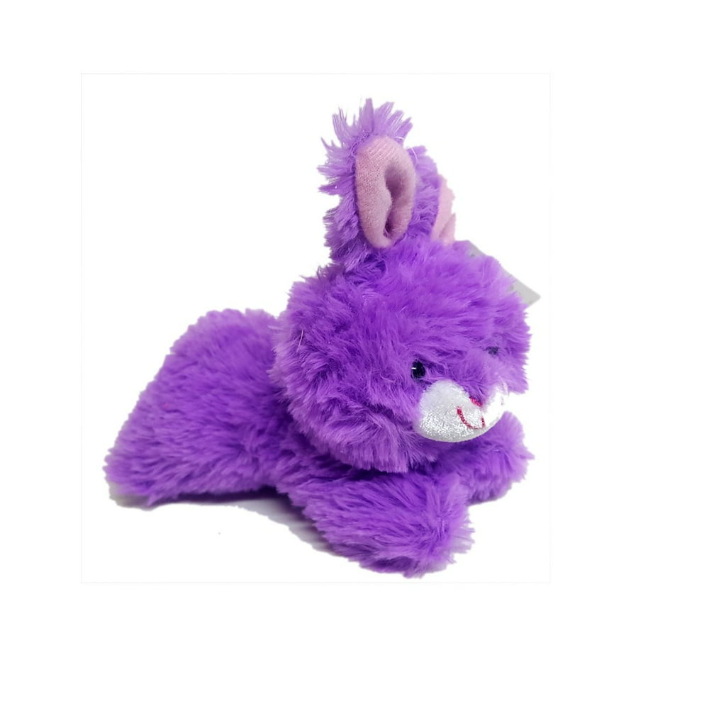 Hug Fun Tiny Purple Bunny Rabbit Plush Toy 5