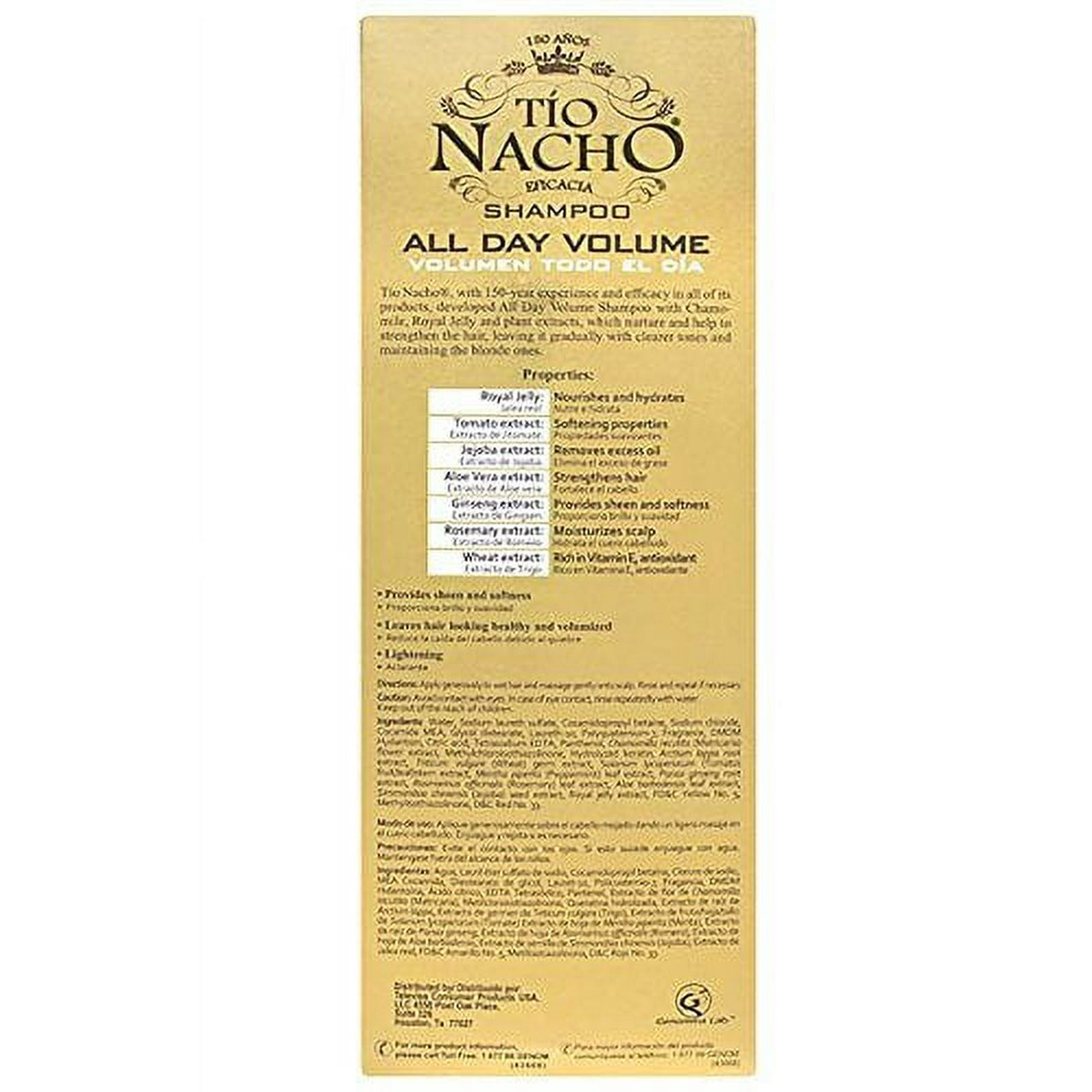 Click here for Tío Nacho Tio Nacho Natural Lightening And Volumiz... prices