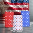 12 Pcs Patriotic Gift Bags with Handle, American Flag Party Favor Bags ...