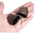 Anti-Lost Bells for Animals, 4pcs Mini Red Bronze Grazing Cow Bells ...