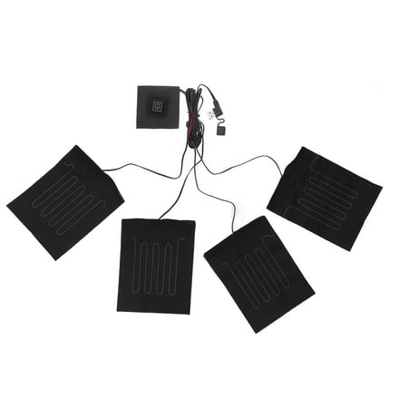 Heating Cloth Heater, 2A Composite Fiber 5V 3 Gears Waterproof Switch ...