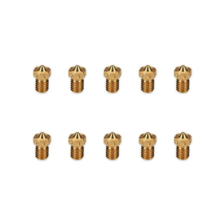 Propack Pack Of 10 Prusa I3 Mk2 Mk3 Mk3S Mini And E3D V6 Brass Nozzle ...