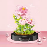 HI-REEKE Flower Micro Mini Building Block Set Hibiscus Bouquet Building ...