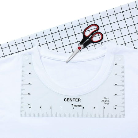 T-Shirt Alignment Tool T-Shirt Ruler Guide Sublimation Designs on T ...