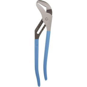CHANNELLOCK 422 9.5 in. V-Jaw Tongue & Groove Plier with Enhanced Grip ...