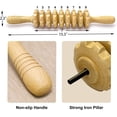 2Pcs Manual Massager Wooden Roller Trigger Point Massager Stick for ...