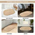 Superior 2 Piece Cotton Oval Bath Rug Set - Walmart.com