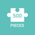 Winter Lights Foil Puzzle 500 PC Puzzle (Other) - Walmart.com