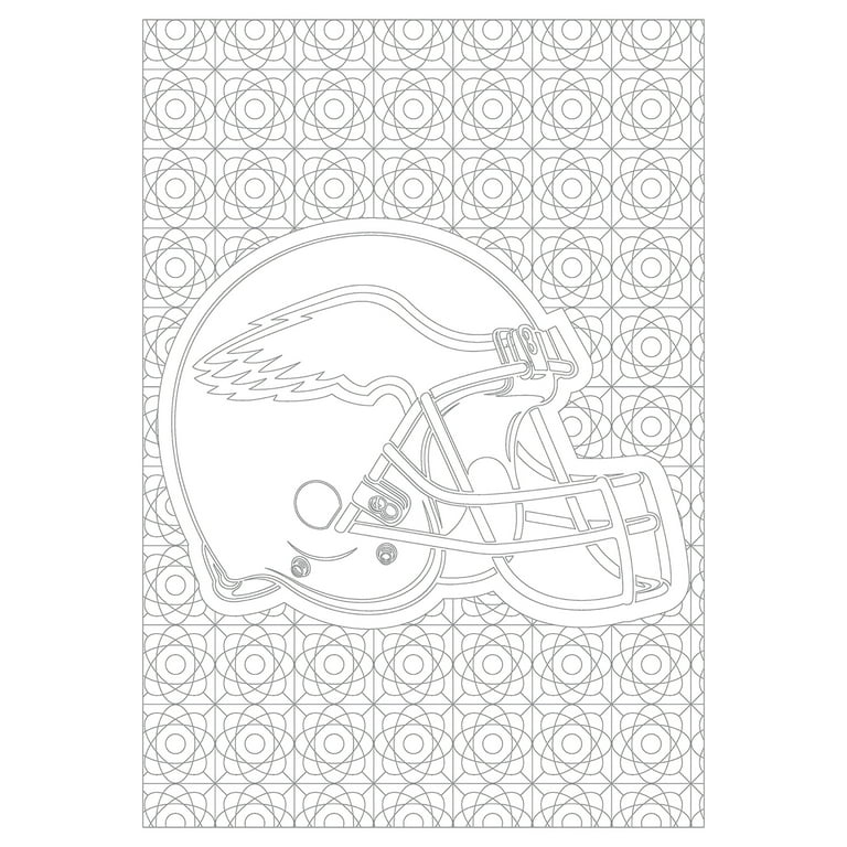 Nfl Eagles Football Coloring Pages