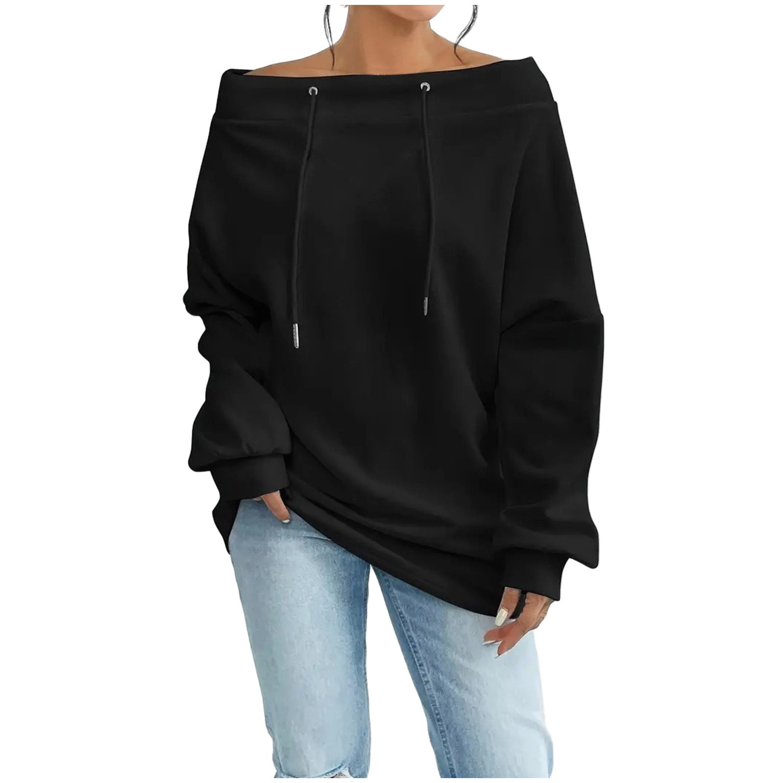 Click here for Kaemgyyd Womens Off The Shoulder Sweatshirt Casual... prices