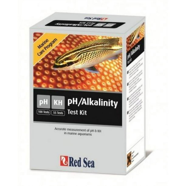 Red Sea pH/Alkalinity Test Kit for Aquarium, 100-Tests - Walmart.ca