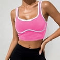 Breathable Wireless Back Design Athletic Tank Top for —Stretchy Jogging ...