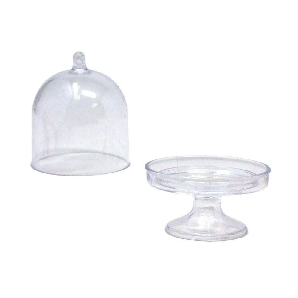 Clear Acrylic Mini Cake Stand, 3-Inch, 12-Count - Walmart.com