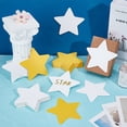 200Pcs 2 Colors Star Card Paper with 2 Sheets Rubber Sticker DIY Craft ...