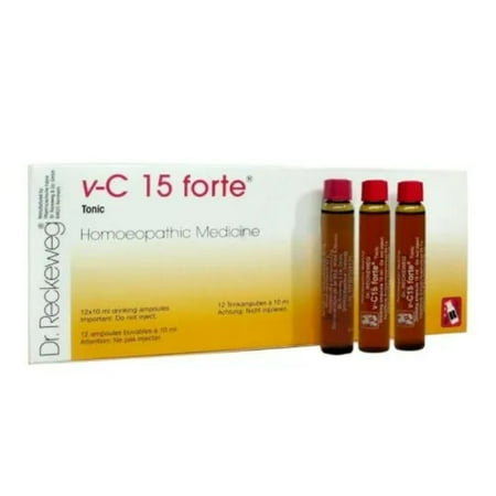 Dr. Reckeweg - V-C15 Forte - 12 ampoules, 12x 10 ml | Walmart Canada