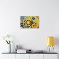 Abstract Oil Painting Print Canvas 24x16, 30x20, 36x24, 48x32, 60x40 ...