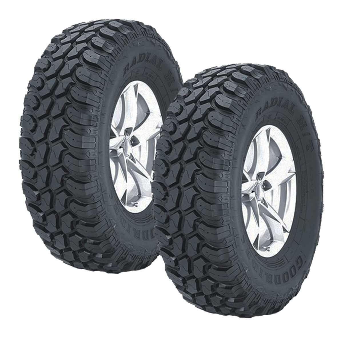 Pack 2 Llantas GOODRIDE Radial M/T SL366 LT245/75R16 120Q | Walmart en ...