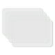 CounterArt Transparent Flexible Plastic Placemat 4-Pack - Walmart.com