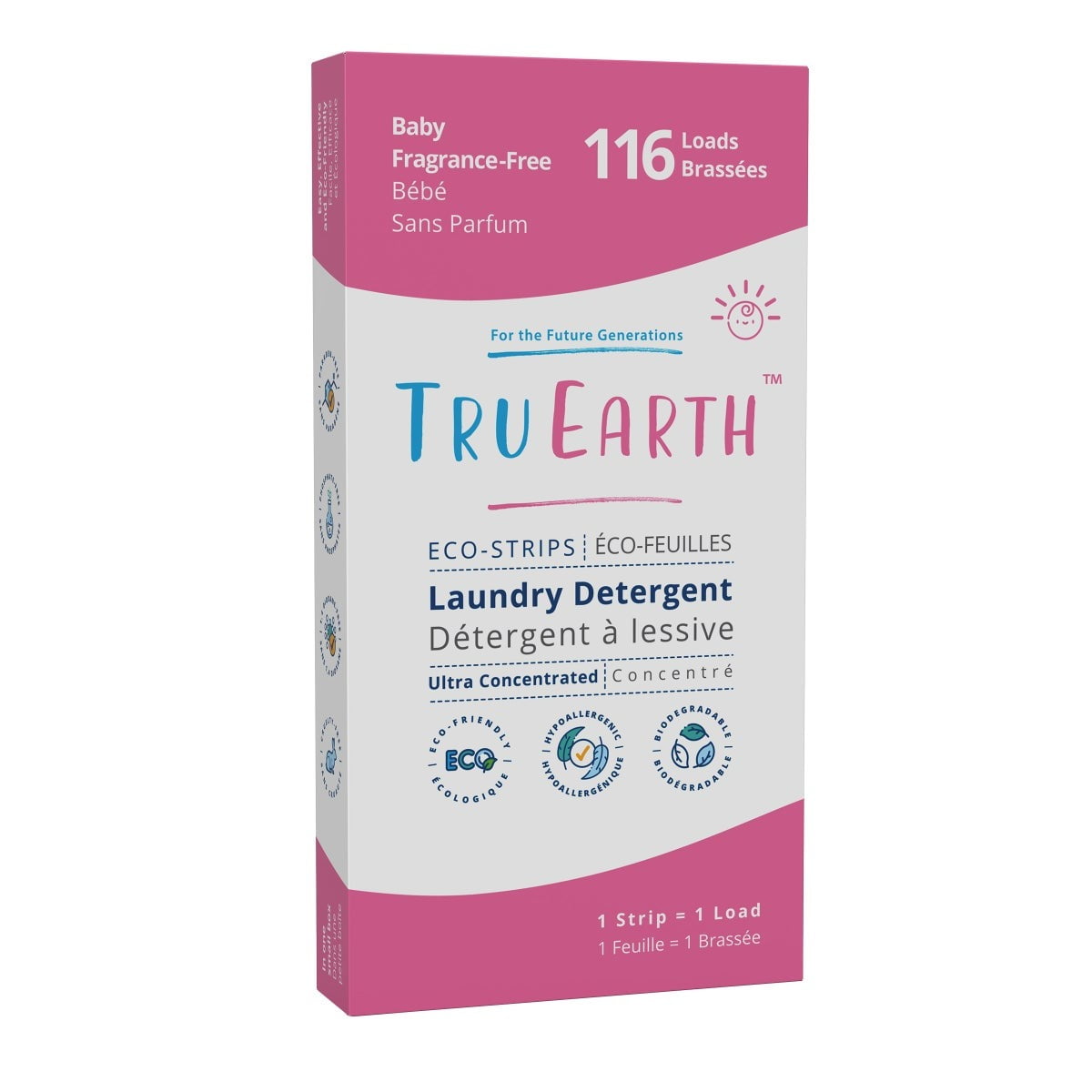Click here for Tru Earth Eco-Strips Baby Laundry Detergent  116 W... prices