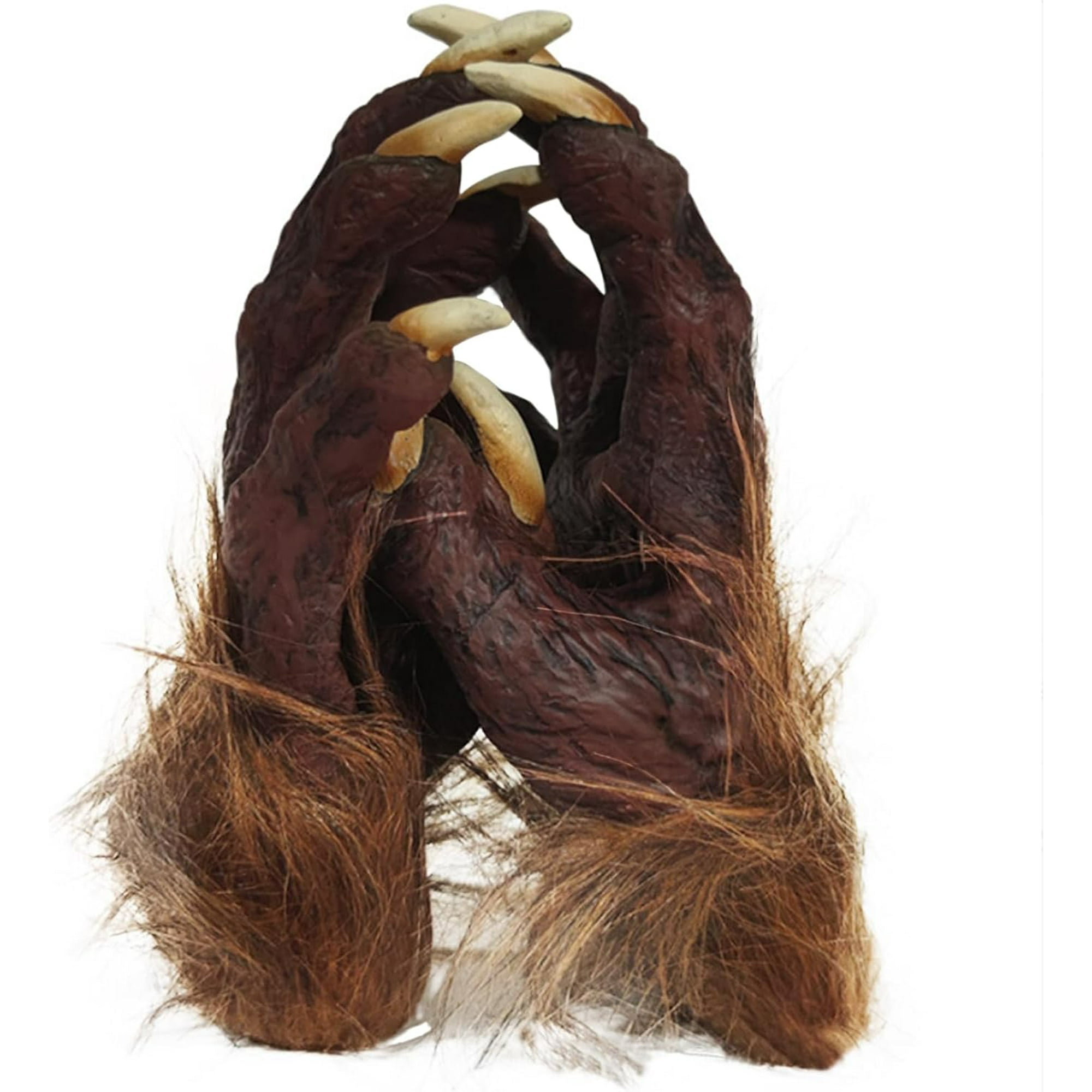 Click here for Starrism Skeleteen Werewolf Gloves Scary Hairy Wol... prices