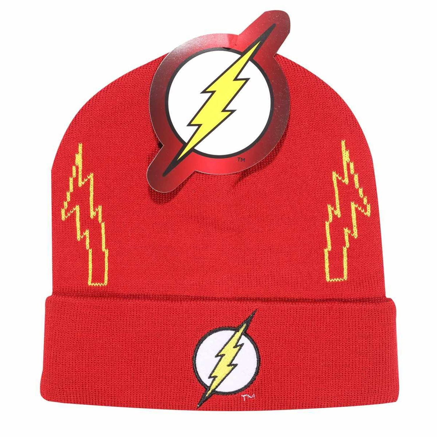 Click here for The Flash Logo Beanie One Size prices