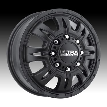 17" Silver Predator Dually 049 Wheel by Ultra Wheel 049-7692FC ...