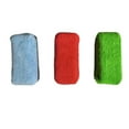 3pcs Microfiber Auto Cares Sponges Soft Microfiber Applicators Scratch ...