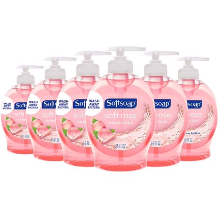Softsoap Liquid Hand Soap Pump Soft Rose 221 Ml, 6 Count - Walmart.ca