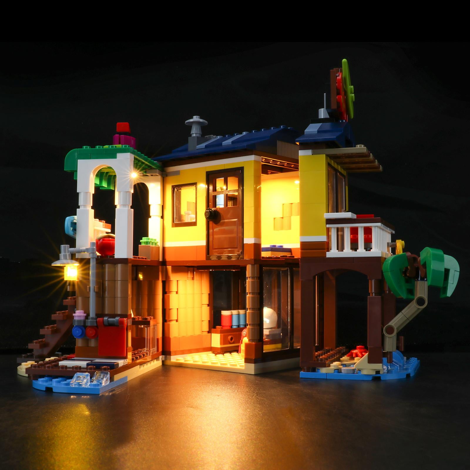 LIGHTAILING Led Lighting Set for Surfer Beach House Building Blocks ...