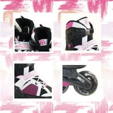 Mongoose Girls Inline Rollerblade Skates - Size Small - Walmart.com