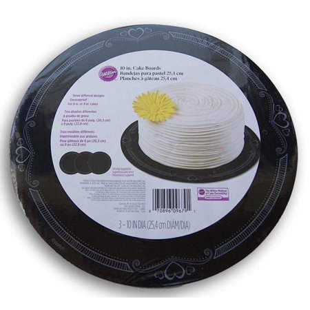 Wilton 10 Inch Cake Boards for 8 or 9 Inch Cakes - 3 Count | Walmart Canada