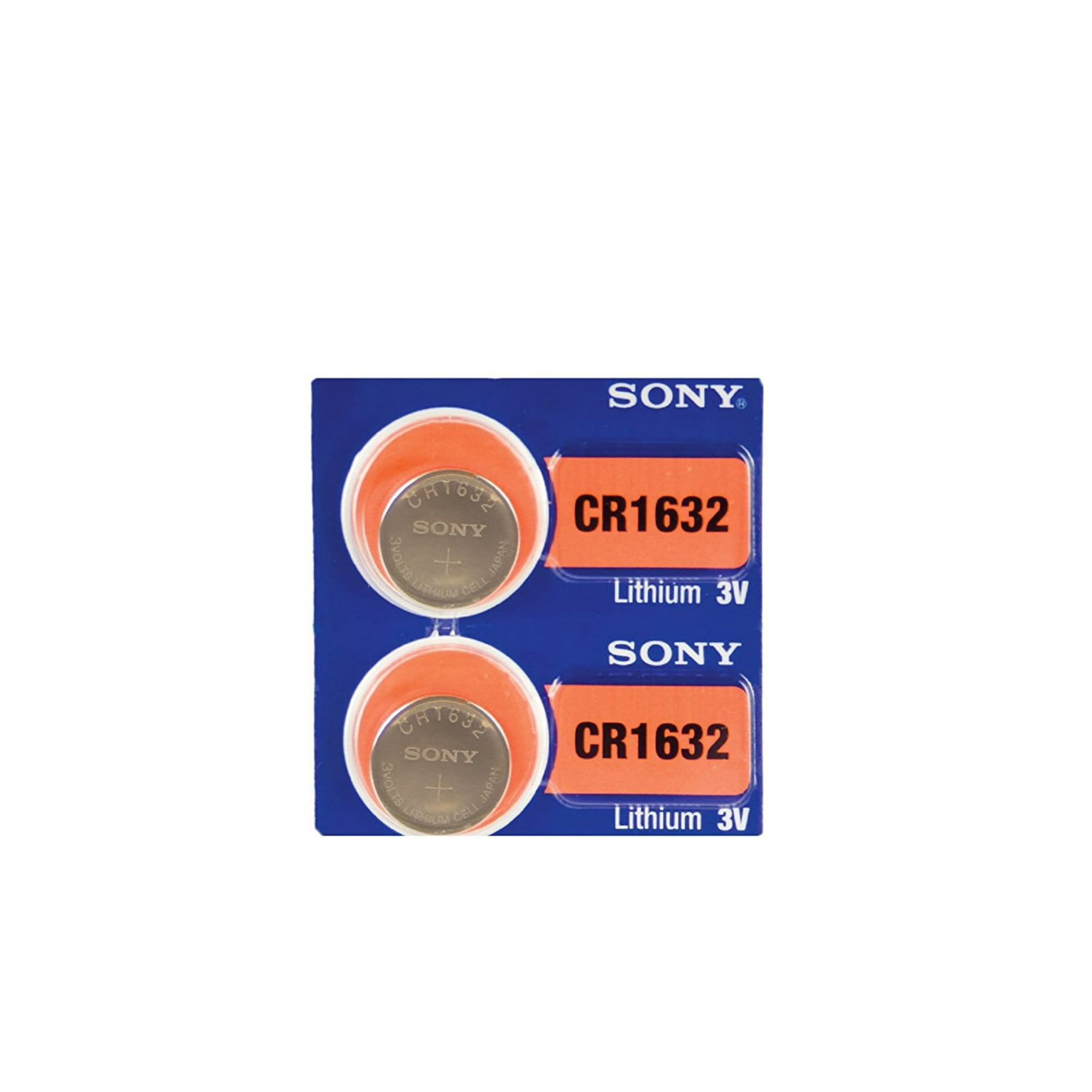 Click here for Sony Cr1632 3 Volt Lithium Coin Cell Battery (2 Pi... prices