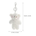 DESIGNICE 2026 New Pcs Key Fob Keychain for Backpacks, Fluffy Keychain ...