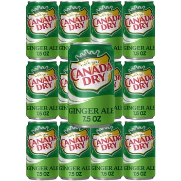 Refreshing Canada Dry Ginger Ale - 7.5 Oz Cans, 10-Pack: Perfectly ...