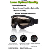 Smoke Glass Ultimate Protection Motorcycle Goggles - Dirt Bike ATV ...