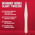 Revlon Designer Series Slanted Tip Tweezer, Stainless Steel, Neutral ...