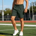 Cmfcv Big Men's Athletic Shorts 7 Inch Quick Dry Stretch Short Pants ...