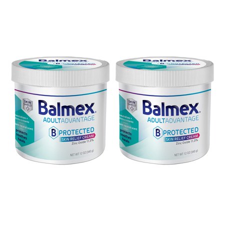 Balmex AdultAdvantage BProtected Skin Relief Cream, with SkinShield ...