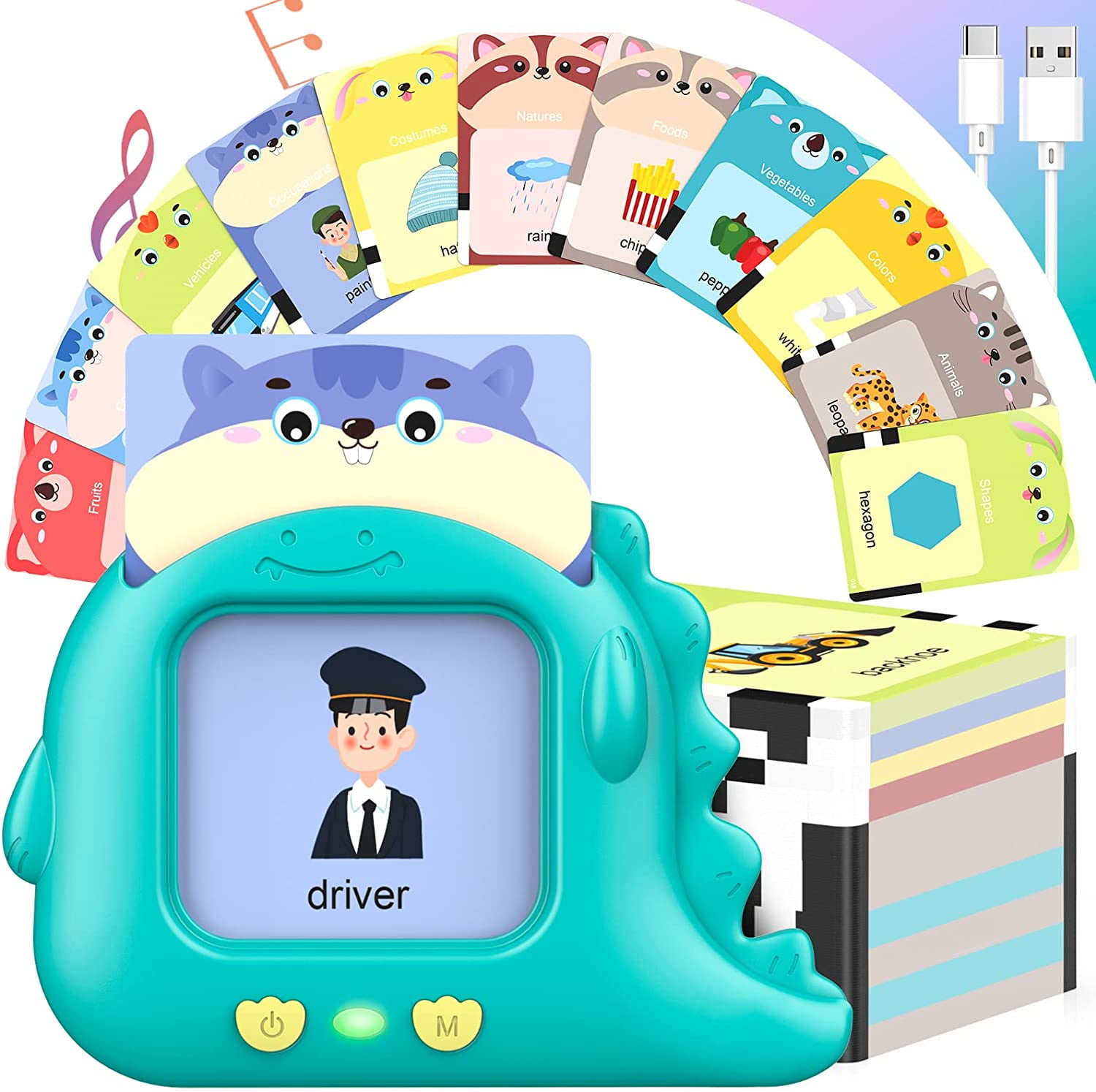 Talking Flash Cards, Kids Toddler Flash Cards with 224 Sight Words ... Talking Flash Cards, Kids Toddler Flash Cards with 224 Sight Words ...