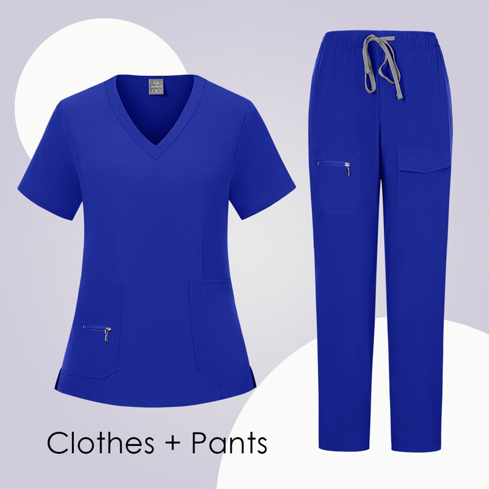 Click here for Ktyne Scrubs For Women Set L Stretchy Nurse Unifor... prices