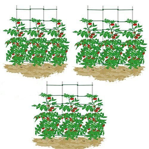 Mr. Garden Expandable Trellis With 50pcs of 6" Sturdy Twist Tie, N ...