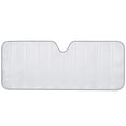 Custom Accessories Blockade Foldable Sun Shade - Silver, Universal Fit ...